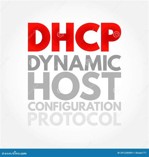 DHCP Dynamic Host Configuration Protocol Is A Network Management