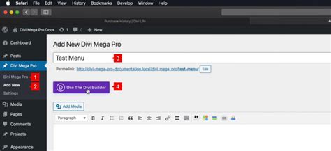 Getting Started With Divi Mega Pro How To Create A Mega Menu With Divi Divi Mega Pro Divi Life