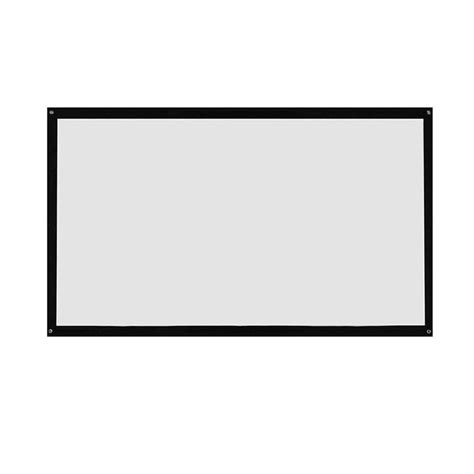 3d hd wall mounted projection screen canvas led pr grandado