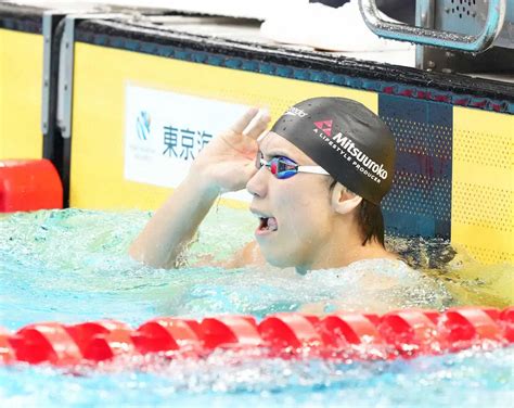 “カツオ”松元克央 200m自由形でパリ切符！「ここからが僕のスタート」 スポニチ Sponichi Annex スポーツ