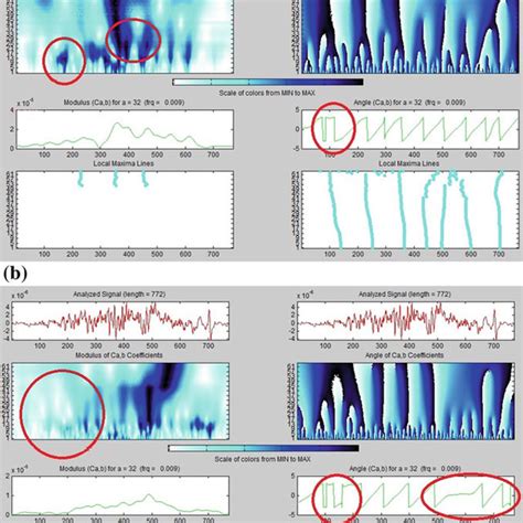 CWT Analysis In Wavelet GUI With Complex Gaussian Wavelet Of 1st Order