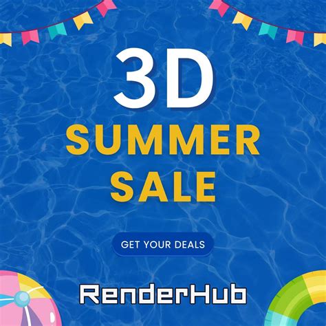 Renderhub 3d Summer Sale Renderhub Forum
