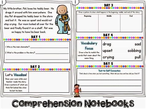 Comprehension Notebook Bundle Fun In First