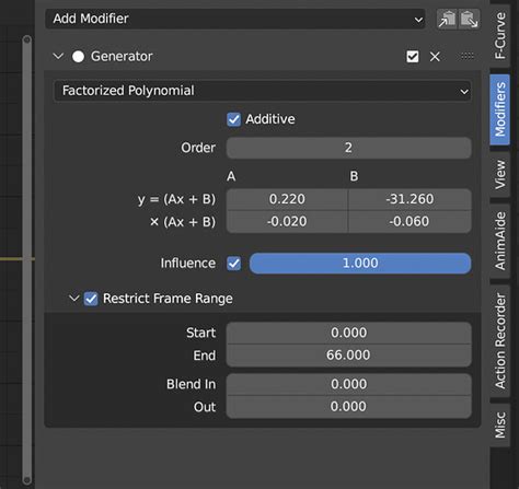 Generator Modifier Speed Gradually Reduce Animation And Rigging Blender Artists Community