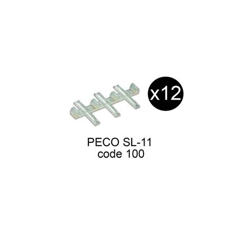 CARTON DE RAILS FLEXIBLES TRAVERSES METAL PECO SL F