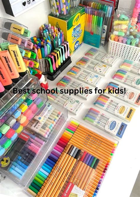 Back To School Supply Box Grades K 5 School Supply Kit Back To School