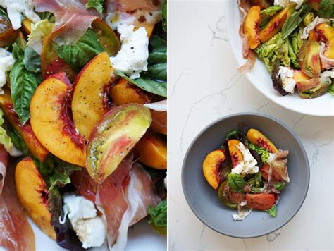 Superalimentos Ensalada De Nectarinas Y Espinacas Belleza Saludable