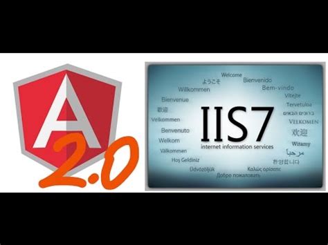 Deploy (Build) Angular 2 application on IIS - YouTube