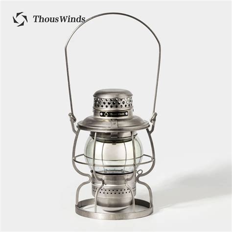 Thouswinds 철도 등유 램프 빈티지 랜턴 야외 캠핑 램프 금속 피크닉 감정 조명 여행 하이킹 캠핑 용품