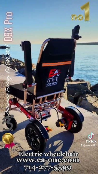 Electric Wheelchair Automatic Folding D9x Pro Ea One No1 Youtube