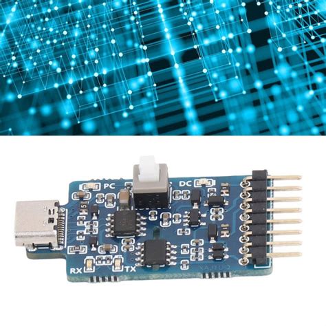 Supergoodsales USB To TTL Serial Converter Adapter Module 5V 9 Pin 50bps2Mbps Type C Shopee