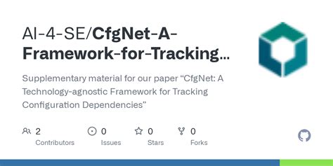 Github Ai 4 Secfgnet A Framework For Tracking Equality Based Configuration Dependencies