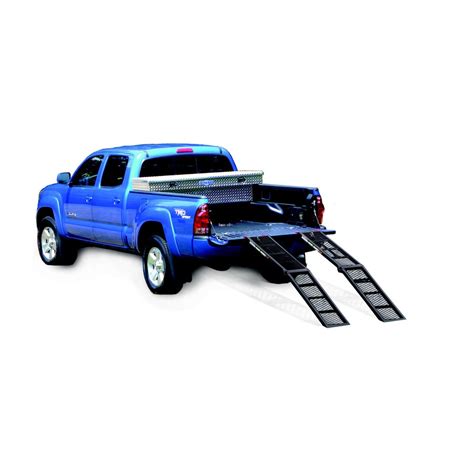 Better Built Steel Black Powder Coated Center Fold Utility Loading Ramp At Lowes Com