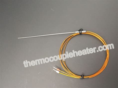 1mm Type K T J N E Thermocouple Rtd With Simplex Duplex Triplex Pairs