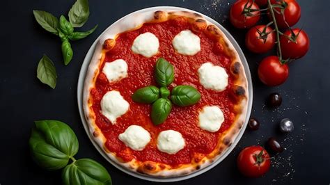 Margarita Pizza Traditional Neapolitan Margarita Pizza And Cooking