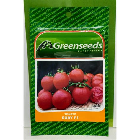 Tomato Ruby Seeds 150seeds Shopee Philippines