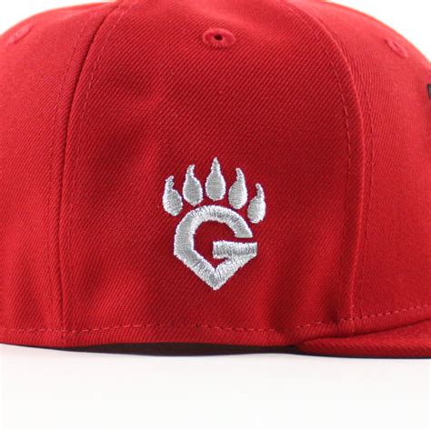 Fresno Grizzlies Grizzlies Paw Patch New Era 59fifty Fitted Hat Red G