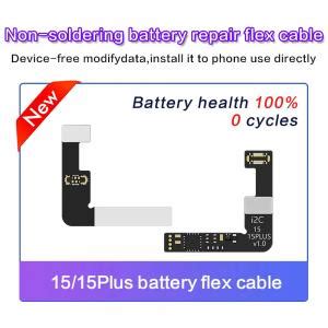 I C No Soldering Battery Capacity Efficiency Reset Modification Flex Cable For Iphone To