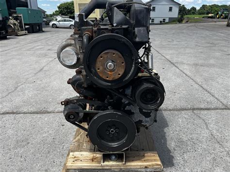 n14 c cummins diesel engine takeout of 1300 ir compressor runs good
