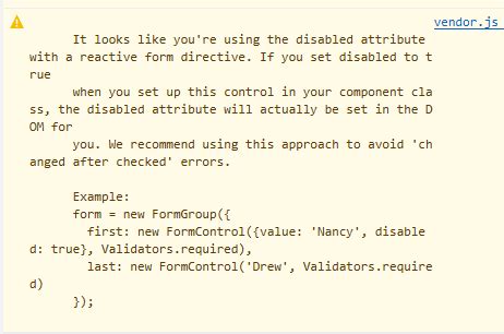 Angular Disabled Value Is Not Rendering Stack Overflow