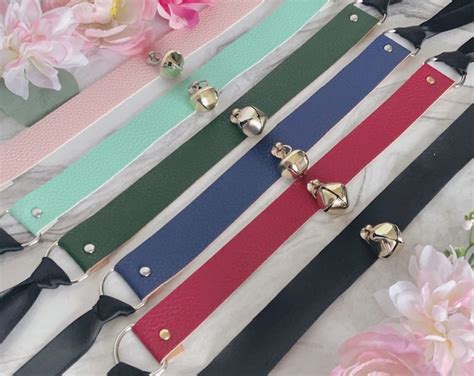 Bell Choker Collar With Chain Pastel Goth Gothic Etsy