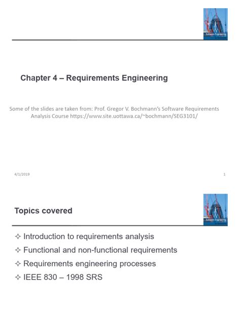 Ch 4 Requirements Analysis Pdf Use Case System