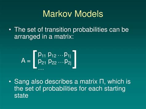 Markov Models Ppt Download
