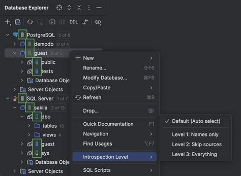 Datagrip 20252 Database Object Context In The Ai Chat Introspection