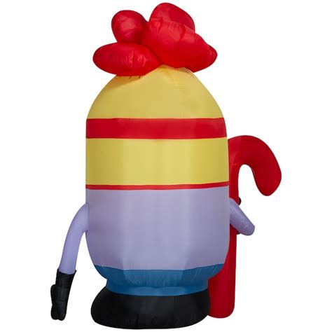 Universal Despicable Me 6 5 Ft Lighted Minion Stuart Christmas Inflatable In The Christmas