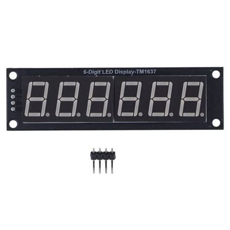 SALALIS Module Affichage 6 Chiffres 7 Segments LED Tube Numérique