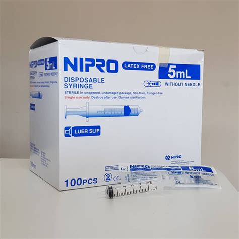 Nipro 5 Cc ถูกที่สุด พร้อมโปรโมชั่น มิ ย 2025 Biggoเช็คราคาง่ายๆ