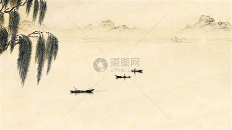 水墨画般的江南水乡高清图片下载 正版图片500672841 摄图网