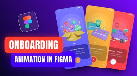 Create App Onboarding Screens Animation In Figma Figma Tutorial Youtube