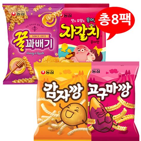 1901700 농심 인기스낵 4번들 187gx총8팩 홈플러스 택배배송