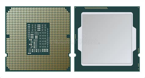 Chip Cpu Design Perfect For Illustrating Concepts Related To
