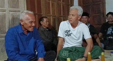 Momen Hangat Ganjar Menginap Di Rumah Warga Gunungkidul Sempat Bingung