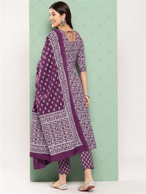 Description Kalini Women Ethnic Motifs Printed Empire Gotta Patti Kurta