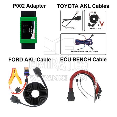 OBDStar P Full Set Adapter Kit MK
