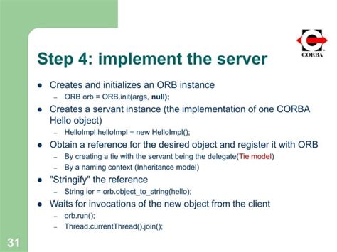 Corbaintroductionandexample 140703005744 Phpapp02 Pdf