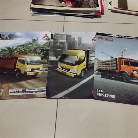 Jual Brosur Mitsubishi Truk Fuso Truck Paket Di Seller Owl Store