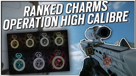 High Calibre Charms