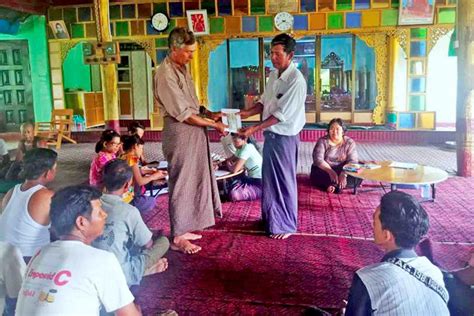 ပွင့်ဖြူမြို့နယ် လက်ပံချည်ပေါ်ကျေးရွာ၌ မြစိမ်းရောင်ကျေးရွာစီမံကိန်းရန်ပုံငွေ နဝမအကြိမ် ထုတ်ချေး