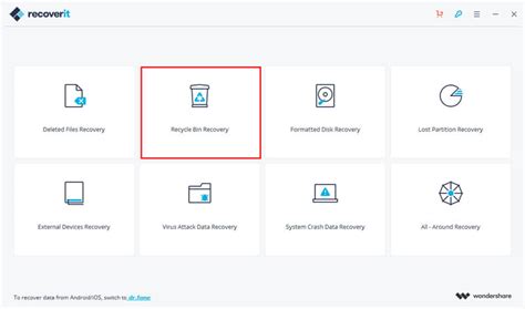 How To Restore Deleted Files From Recycle Bin Dr Fone