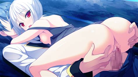 Rule 34 Areolae Ass Ass Grab Blush Breasts Censored Female From Behind Game Cg Highres Kinta