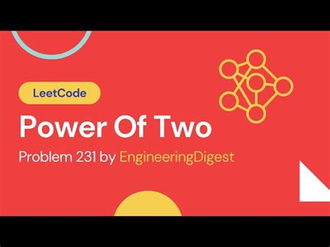 Power Of Leetcode Bitwise Operation Youtube