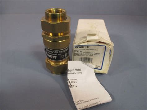 Watts 3 4 Backflow Preventer Valve 9d M2 0061888 Etech Surplus