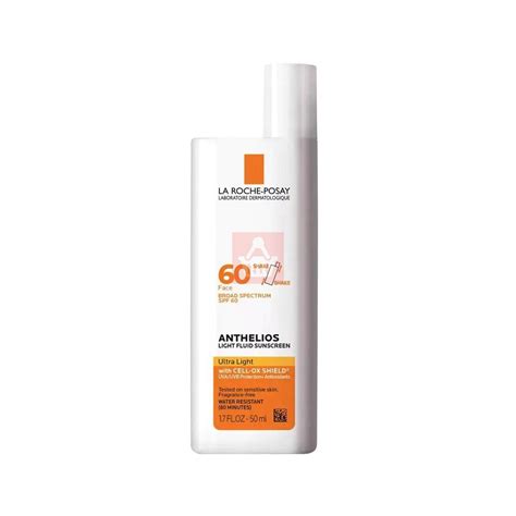 La Roche Posay Anthelios Ultra Light Fluid Sunscreen Spf 60 50ml