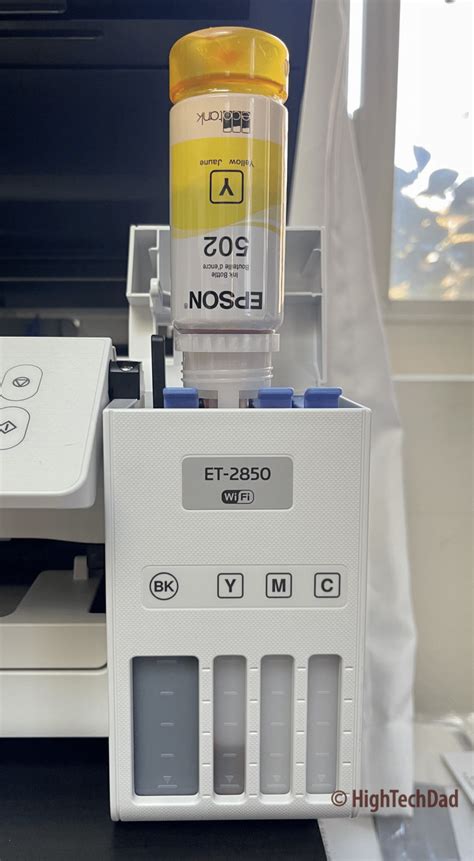 A Supertanker Of Ink Inside The Epson Ecotank Et 2850 Printer Review