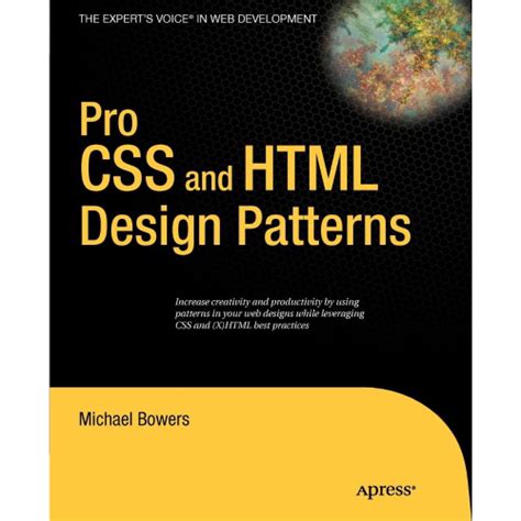 Pro Css And Html Design Patterns Submarino