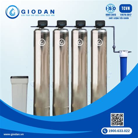 Thiết Bị Lọc Tổng Nước Sinh Hoạt 4 Cột Giodan Group Hệ Thống Thiết